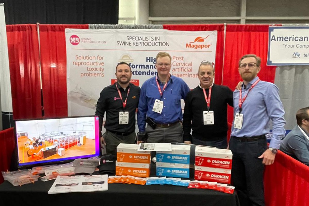 Magapor y MB Swine en Iowa pork congress | Magapor